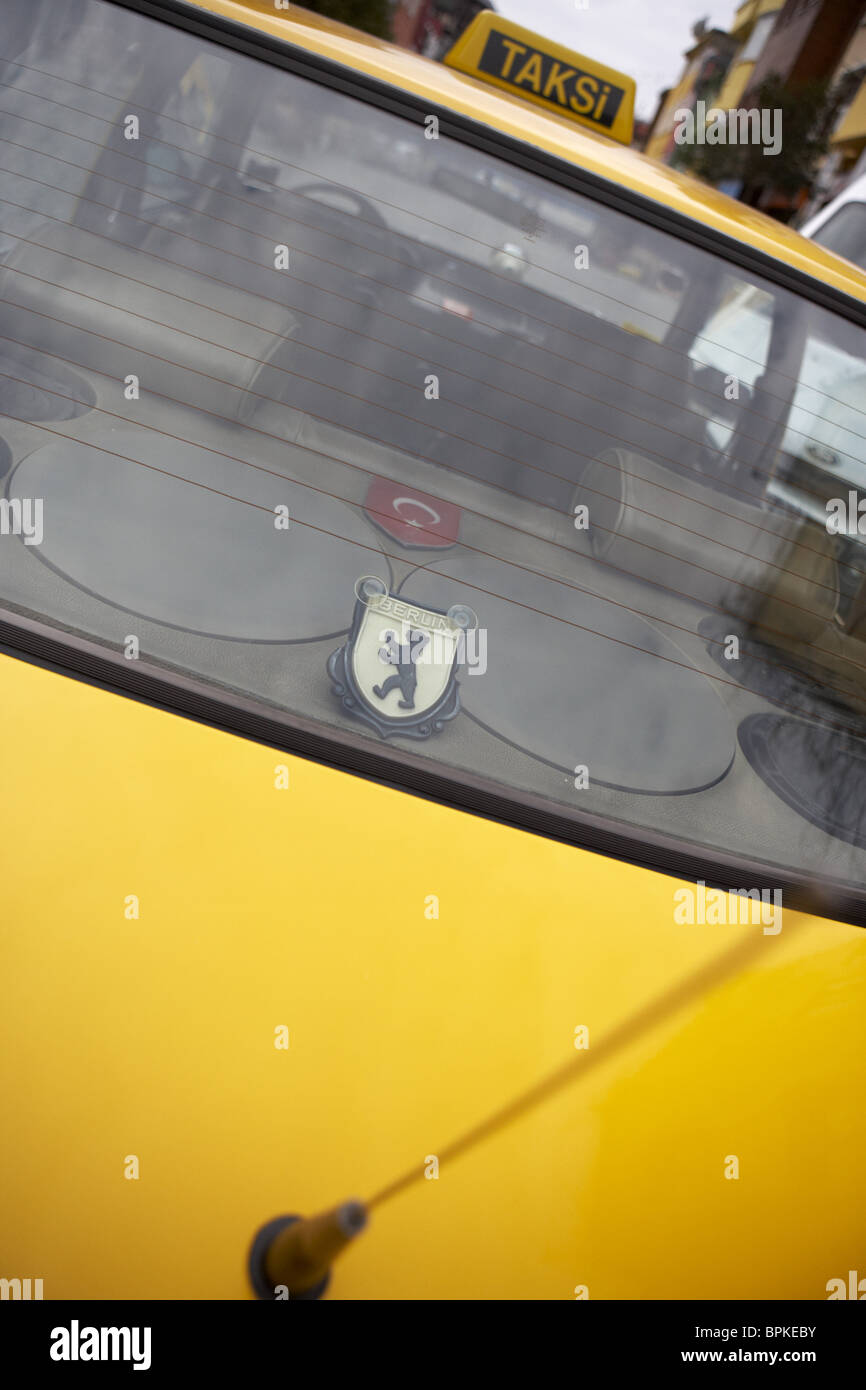 Taxi cab, Istanbul, Turkey Stock Photo - Alamy