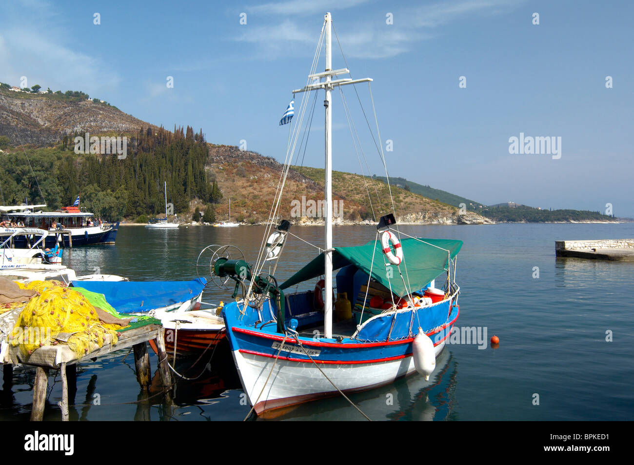 Kouloura, Corfu, Greek Islands Stock Photo - Alamy