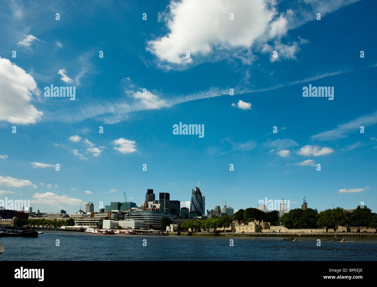 The gherkin london landscape hi-res stock photography and images - Alamy