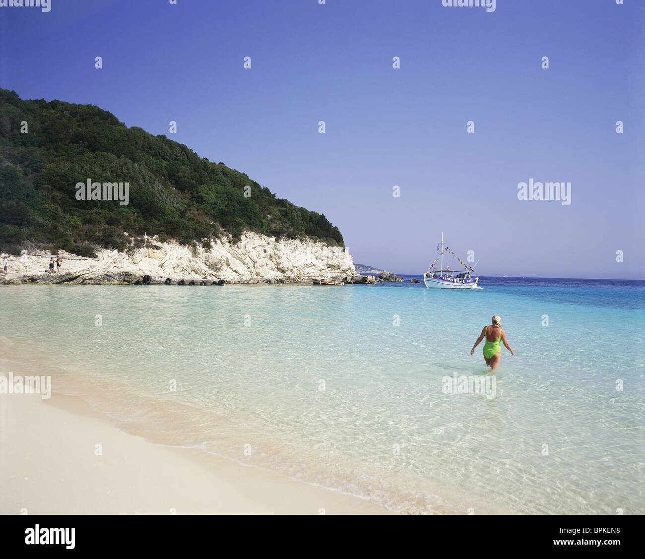 Anti-Paxos, Greek Islands Stock Photo - Alamy