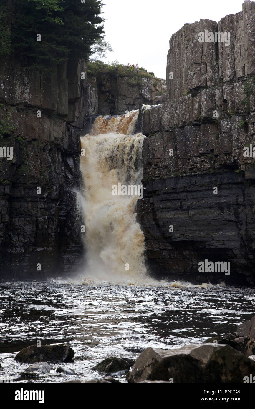 High force waterfall, Teesdale Stock Photo - Alamy