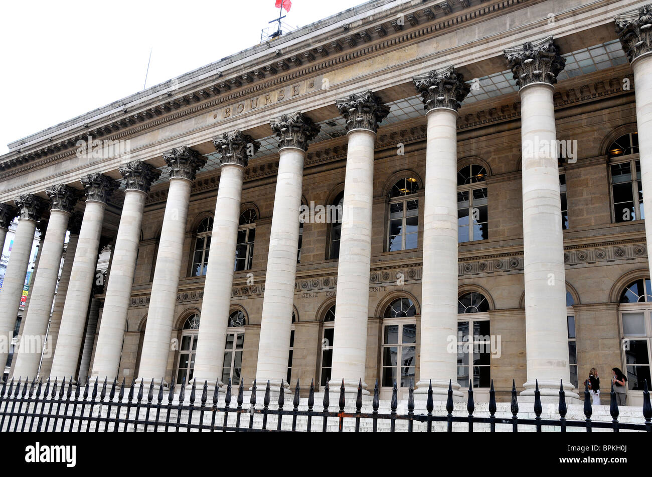 Paris stock exchange, France Stock Photo - Alamy