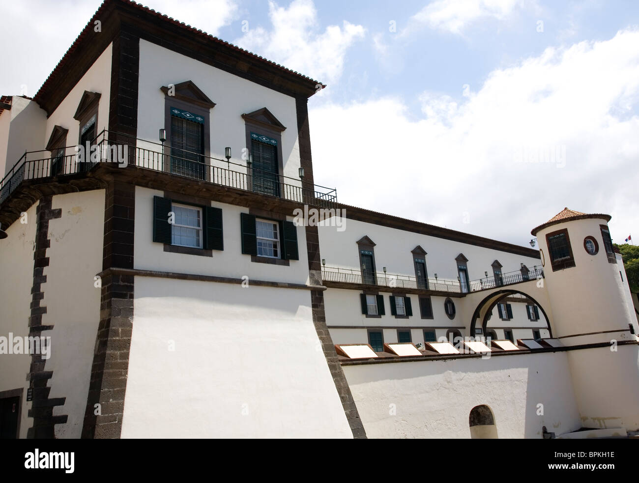 Palaçio de São Lourenço - Military Headquarters - Funchal madeira Stock ...
