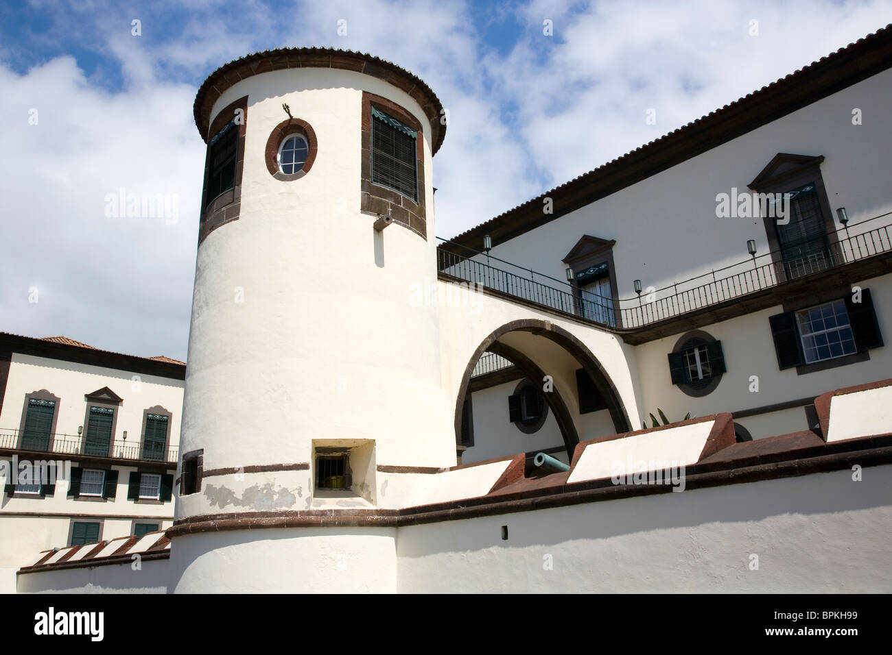 Palaçio de São Lourenço - Military Headquarters - Funchal madeira Stock ...