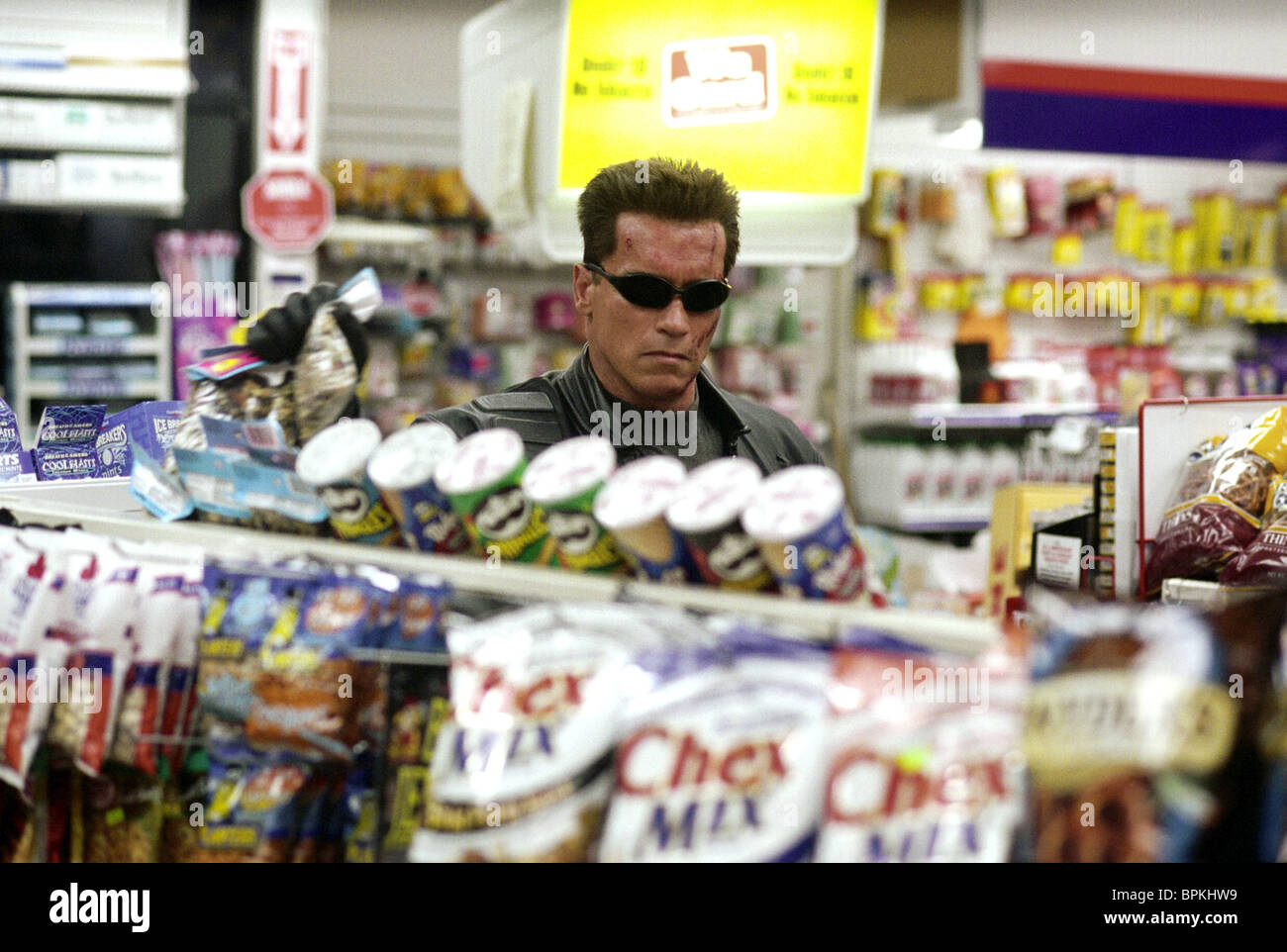 Arnold Schwarzenegger 2003 Terminator 3 High Resolution Stock ...