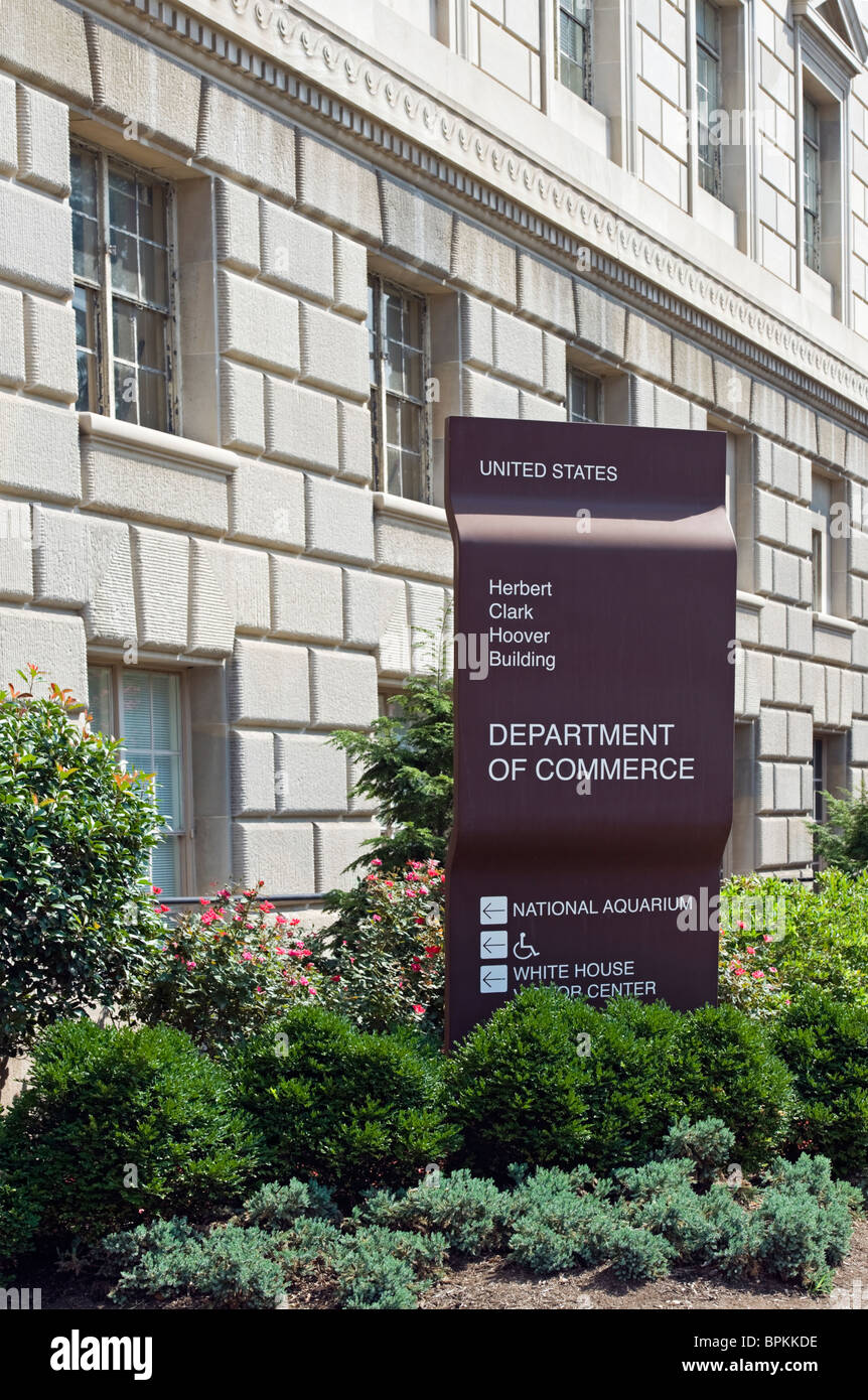 The Department of Commerce building in Washington DC Stock Photo - Alamy