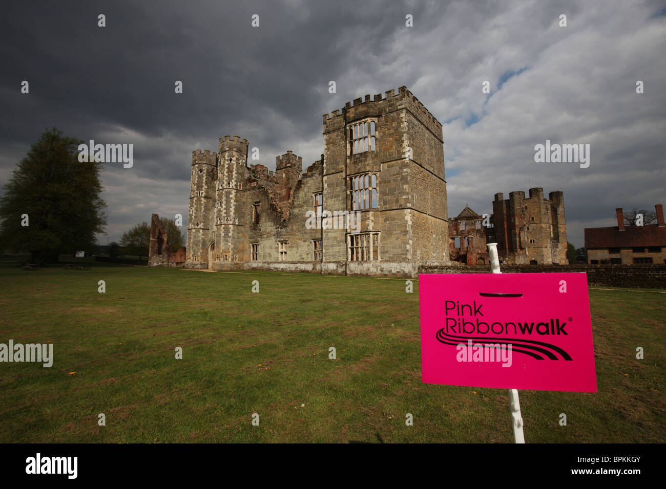 "pink ribbon walk" Cowdray Castle House Midhurst, West Sussex 2010 ...