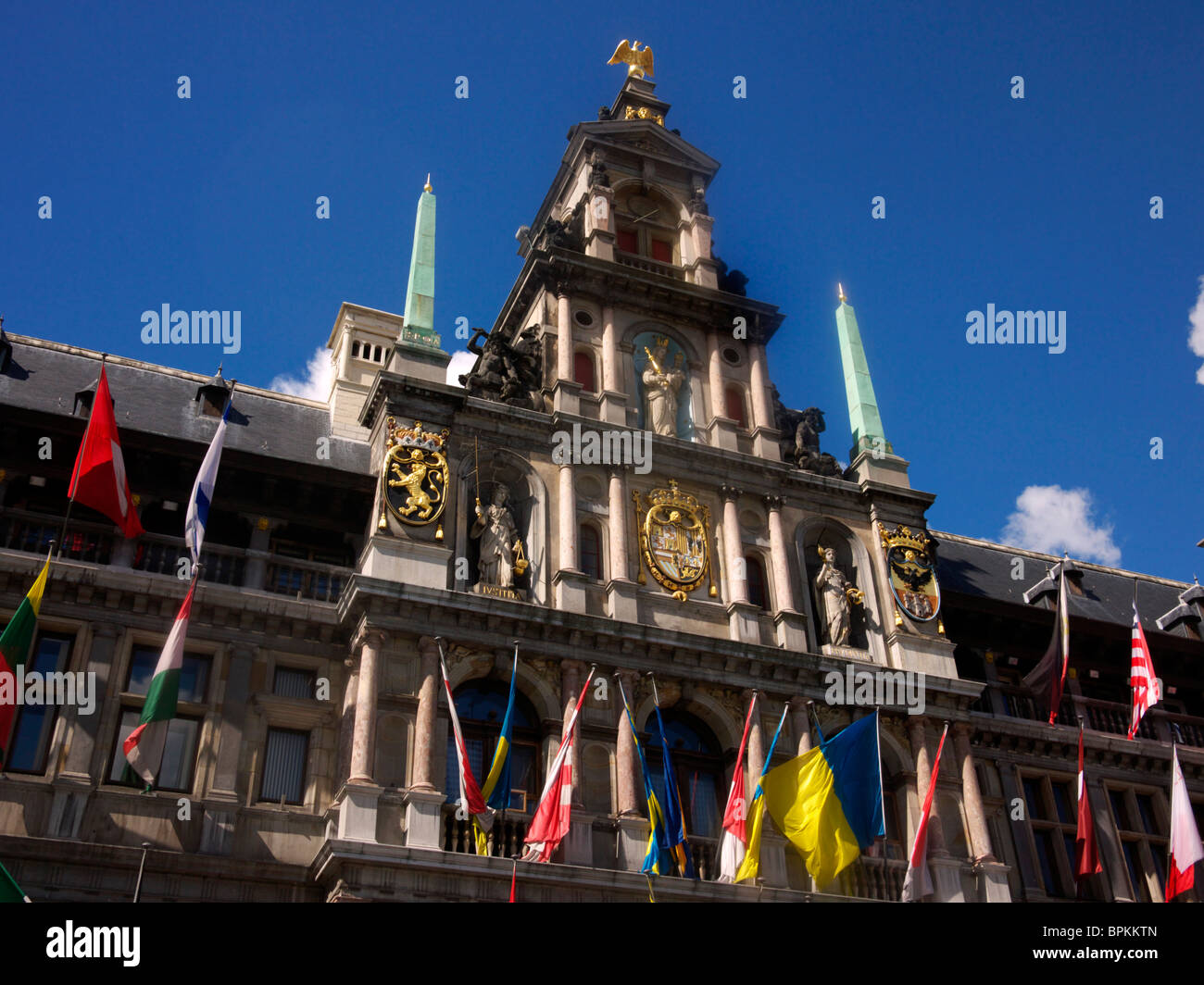 Antwerp city hall hi-res stock photography and images - Alamy