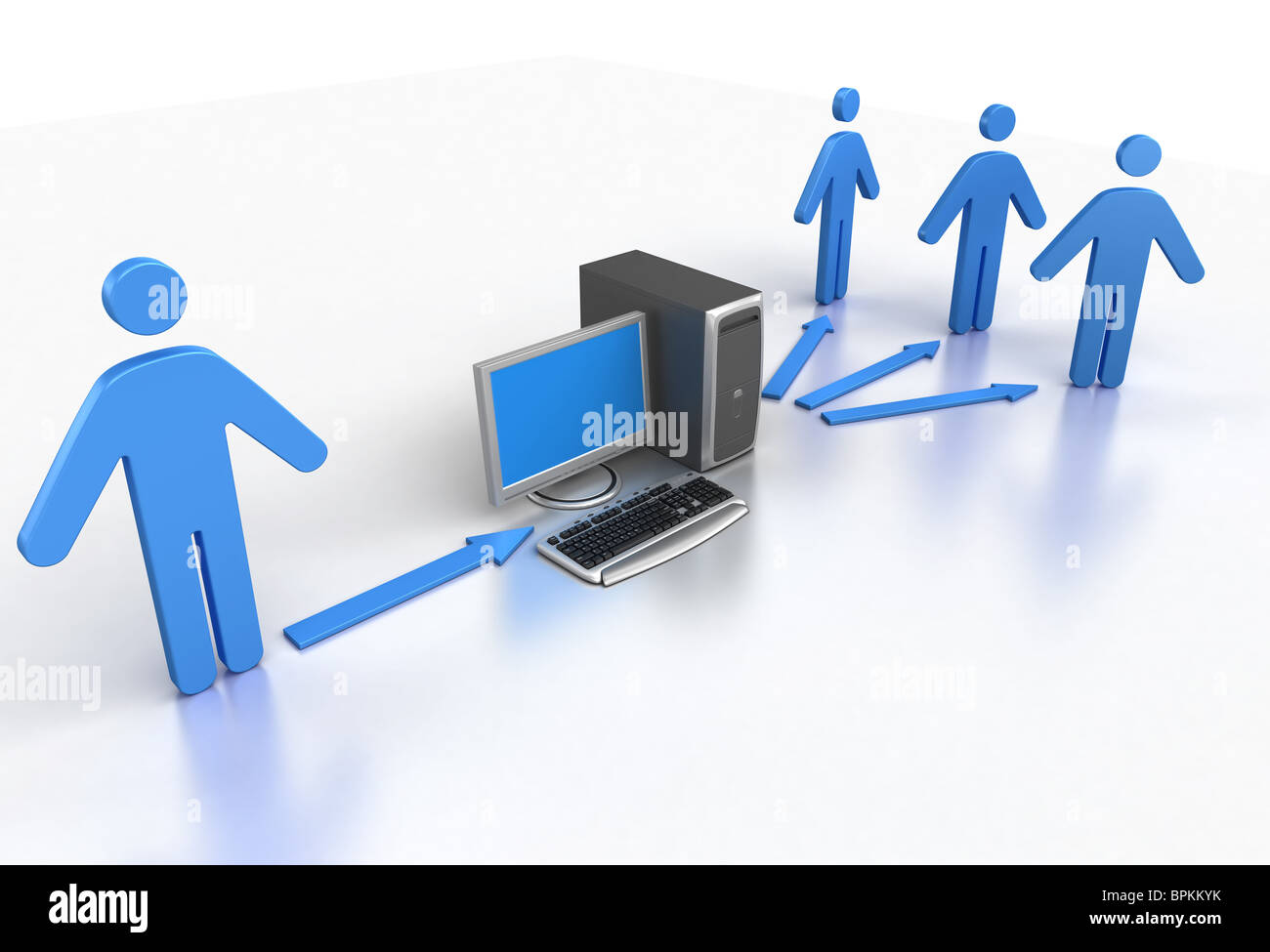 Network global global computer Cut Out Stock Images & Pictures - Alamy