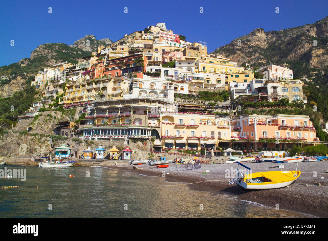 Positano, Amalfi Drive, Italy Stock Photo - Alamy