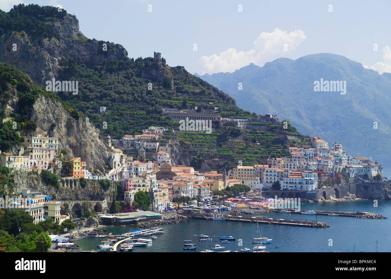 Amalfi, Amalfi Drive, Italy Stock Photo - Alamy