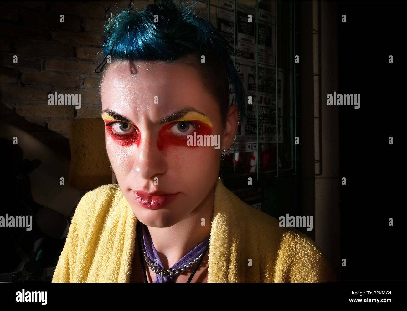 Punk Girl Eye Makeup