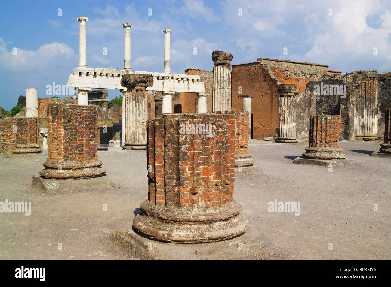 Ruins of Pompeii, Italy Stock Photo - Alamy