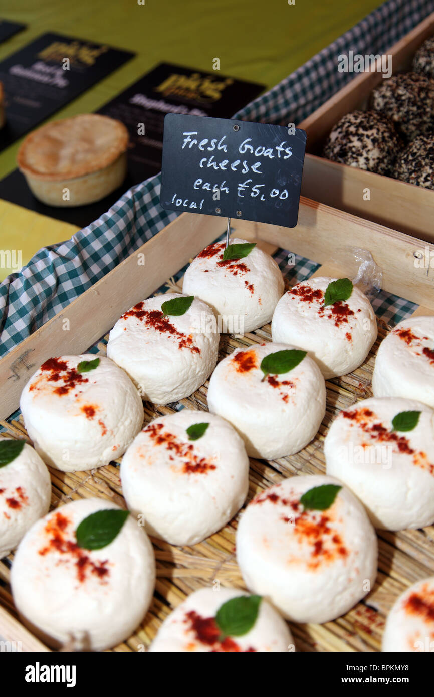 Artisan goats cheese by Maja, Dingle. co. Kerry Stock Photo - Alamy