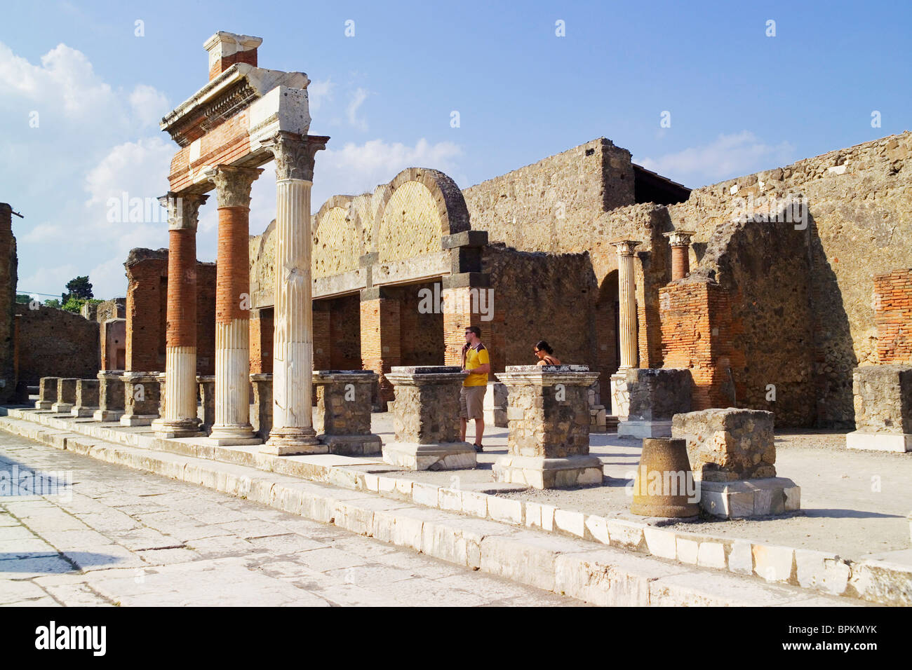 Ruins of Pompeii, Italy Stock Photo - Alamy