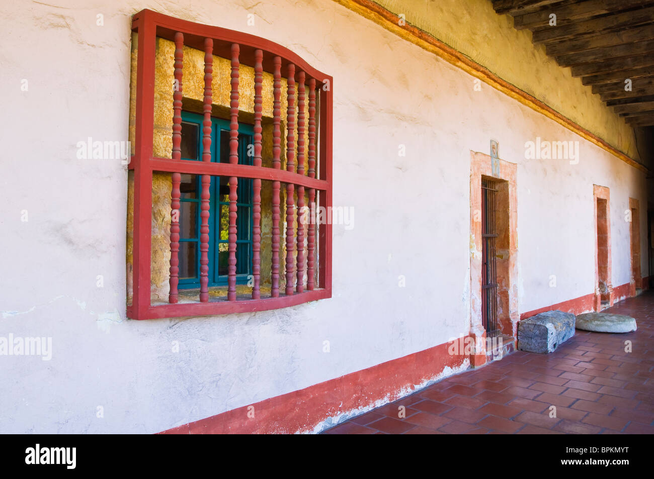 Mission window california hi-res stock photography and images - Alamy