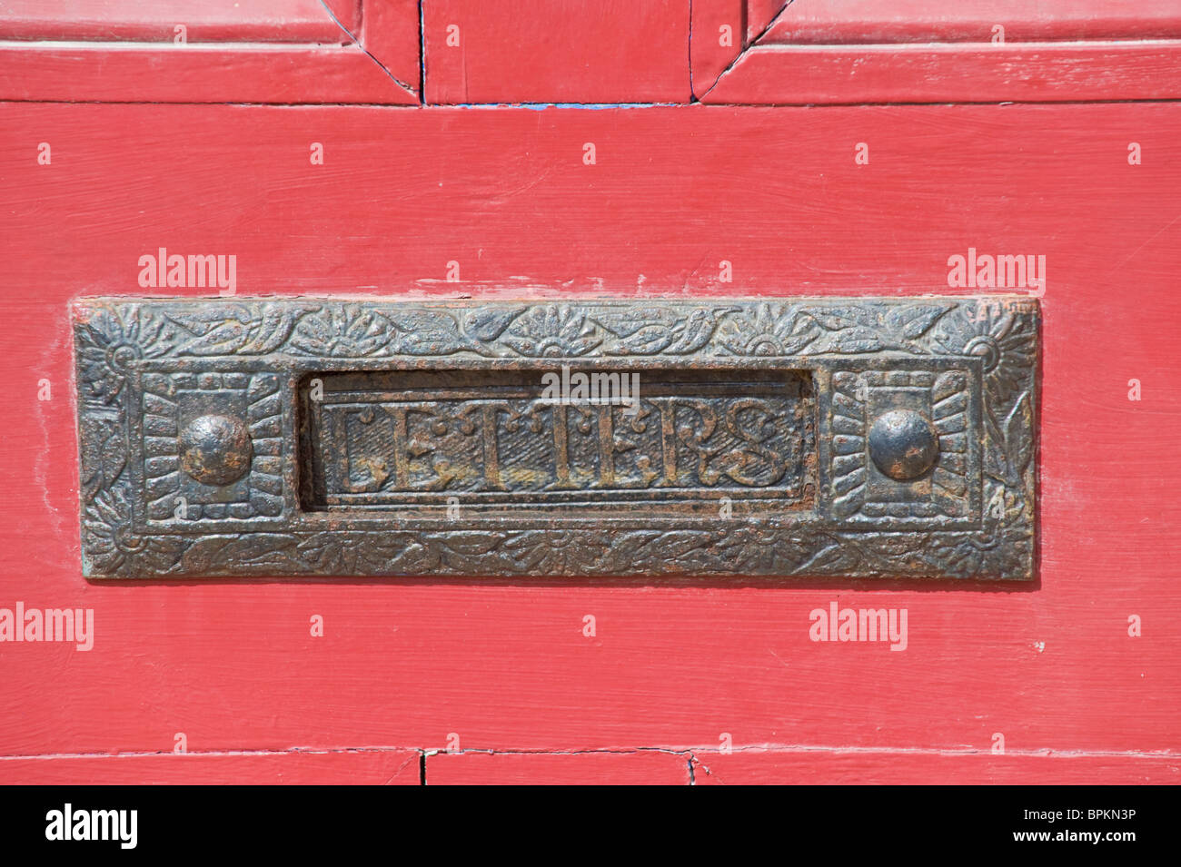 Victorian red door detail hi-res stock photography and images - Alamy