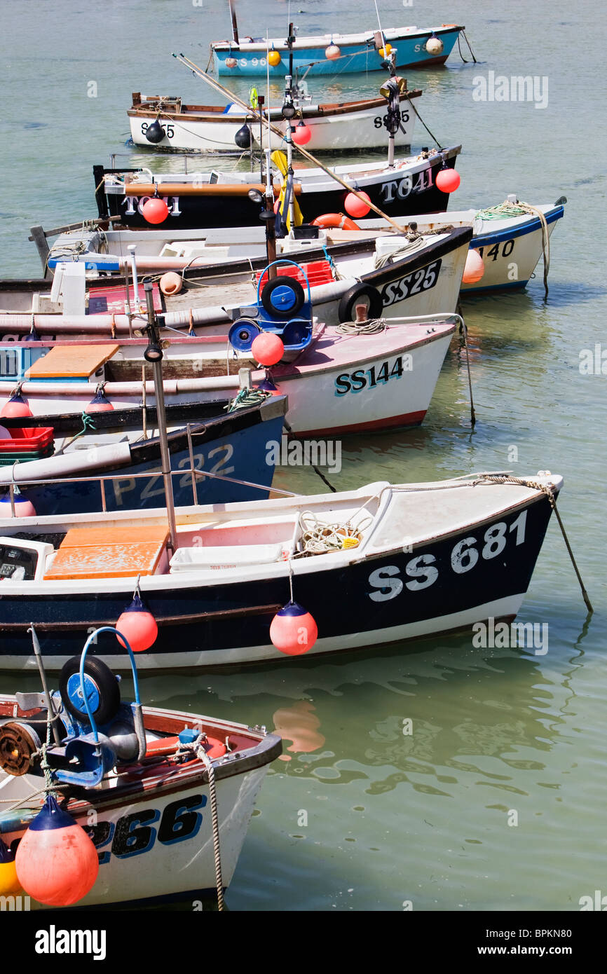 Row of Boats Stock Photo - Alamy