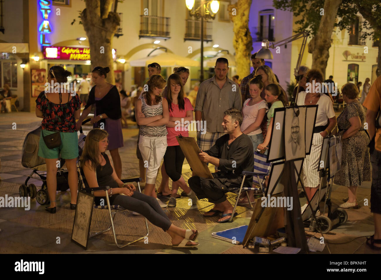 Nerja spain nightlife hi-res stock photography and images - Alamy