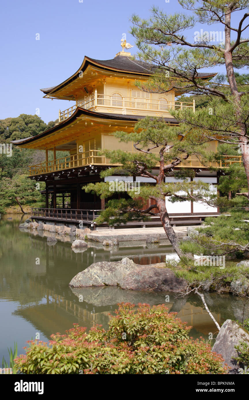 Golden temple kyoto hi-res stock photography and images - Alamy