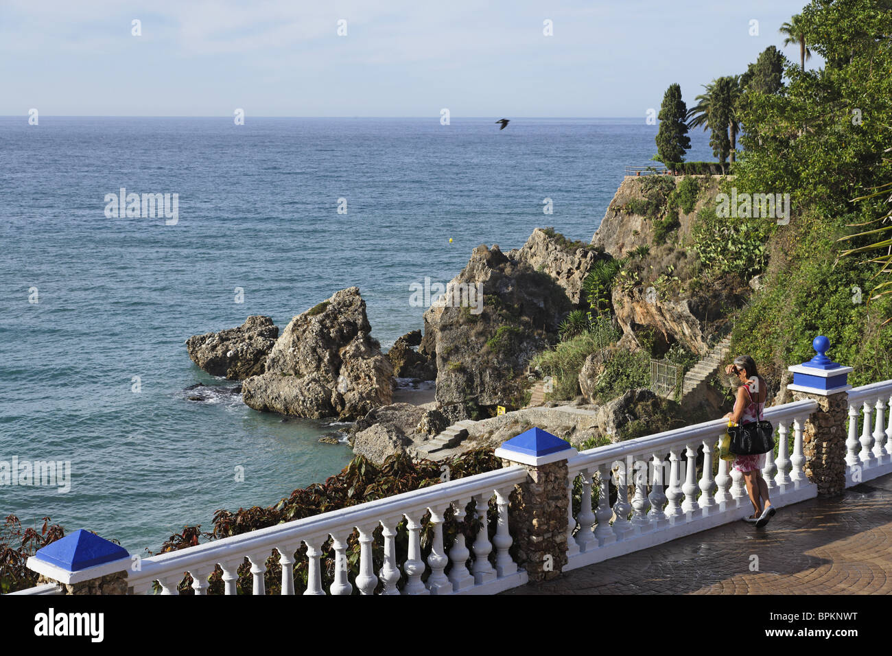Playa Carabeo, Nerja, Andalusia, Spain Stock Photo - Alamy