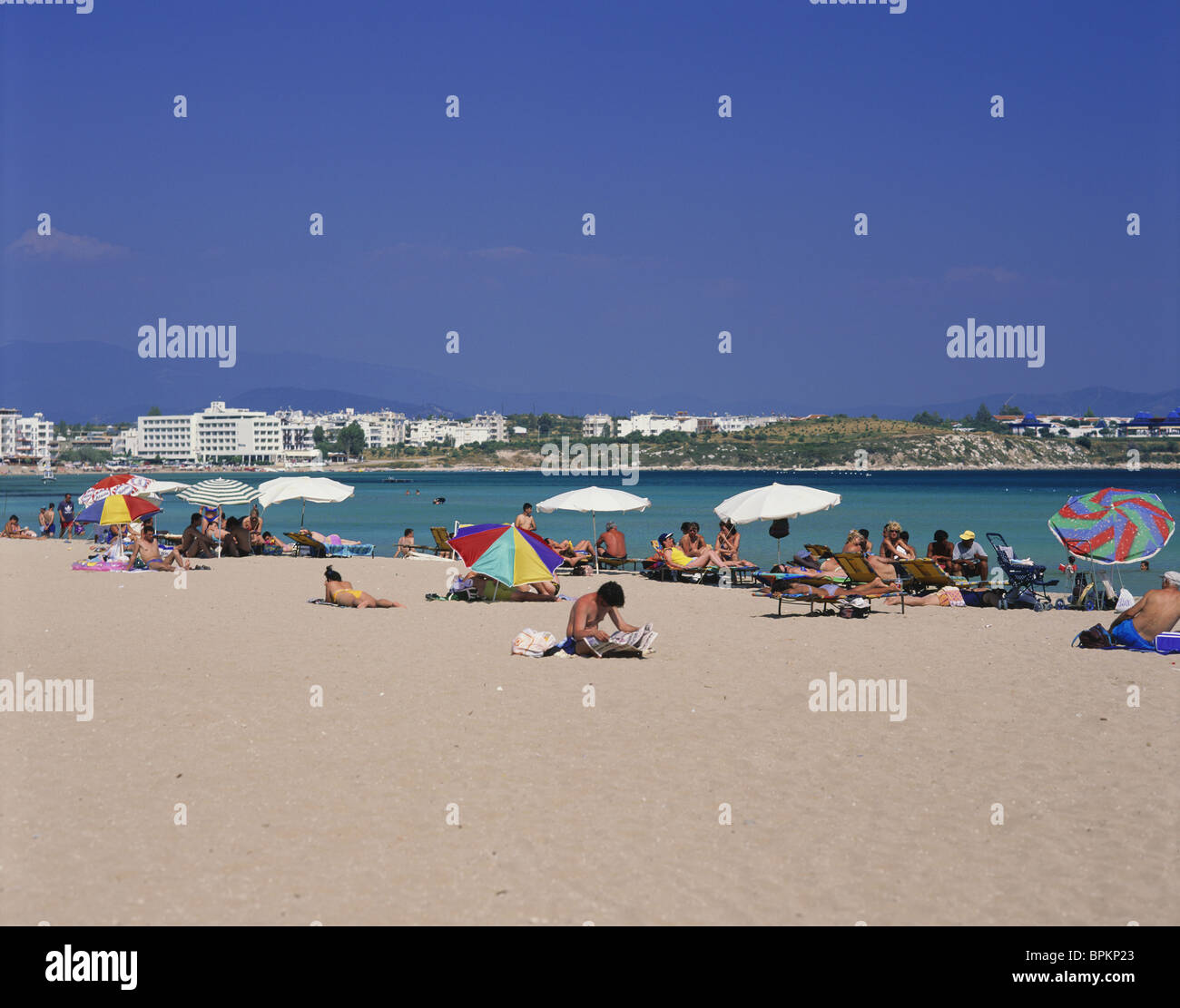 Altinkum Beach, Turkey Stock Photo - Alamy