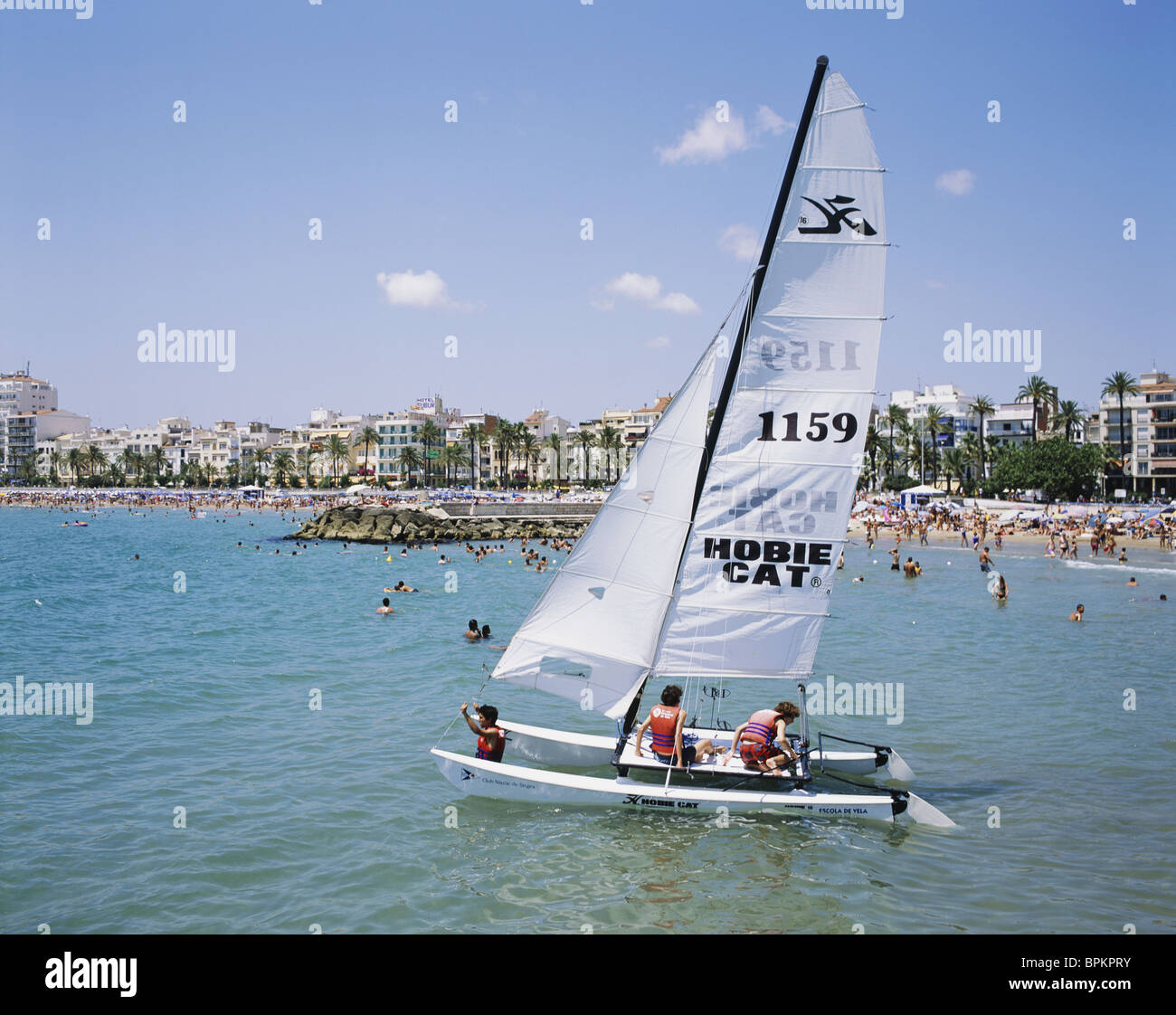 Sitges, Costa Dorada, Spain Stock Photo - Alamy