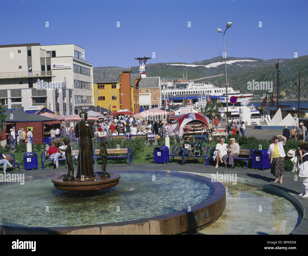 Hammerfest arctic circle norway hi-res stock photography and images - Alamy