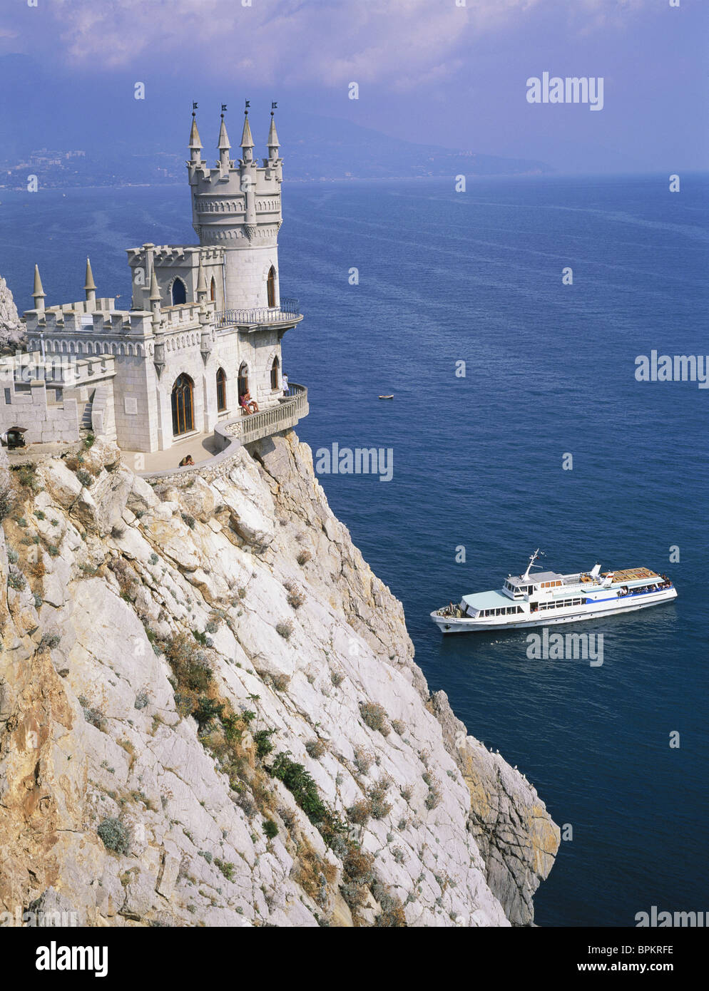 Swallow's Nest Castle, Yalta, Ukraine Stock Photo - Alamy