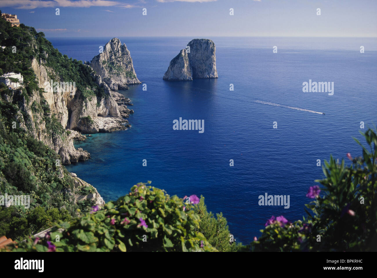 Faraglioni Rocks, Capri, Italy Stock Photo - Alamy