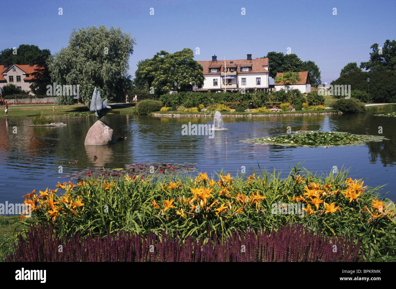 Visby, Island of Gotland, Sweden Stock Photo - Alamy