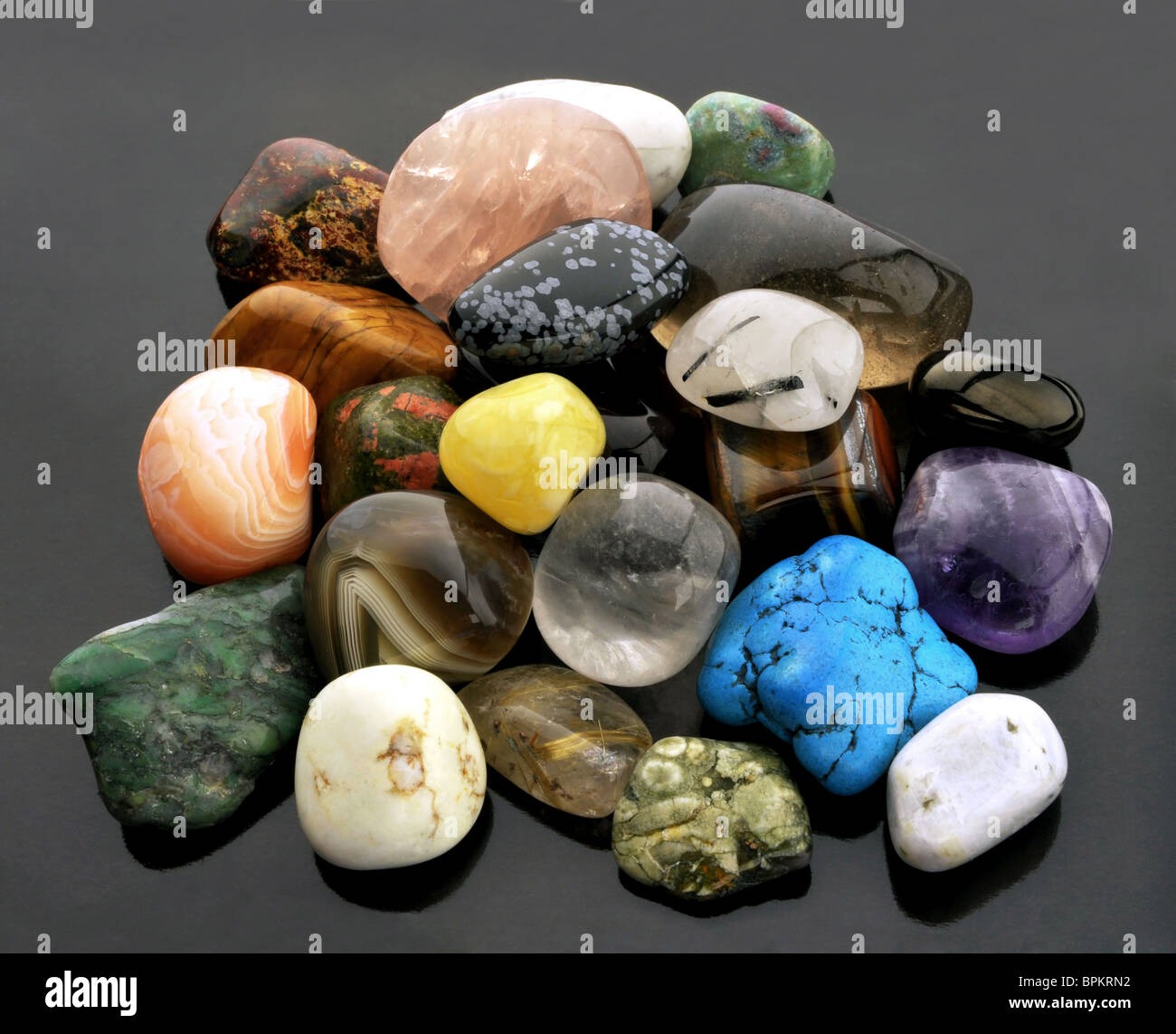 Semi precious gemstones hi-res stock photography and images - Alamy