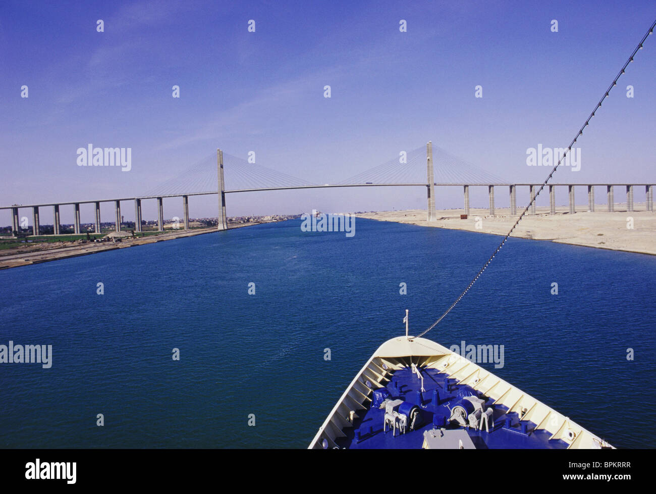 Suez Canal, Egypt Stock Photo - Alamy