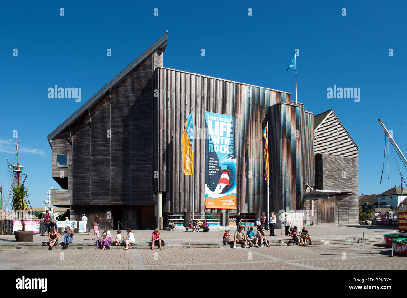 The Maritime museum in Falmouth, Cornwall, UK Stock Photo - Alamy