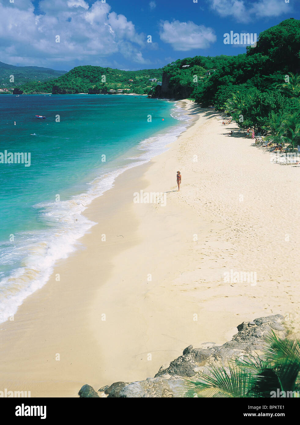 La Source Beach, Grenada, Caribbean Stock Photo - Alamy