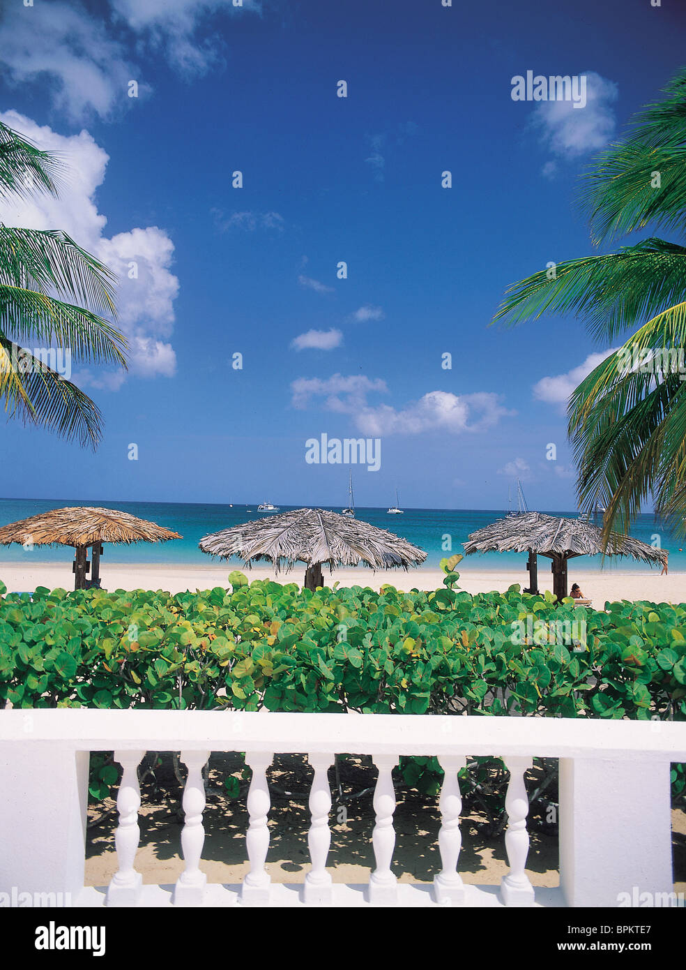 Reduit Beach, St Lucia, Caribbean Stock Photo - Alamy