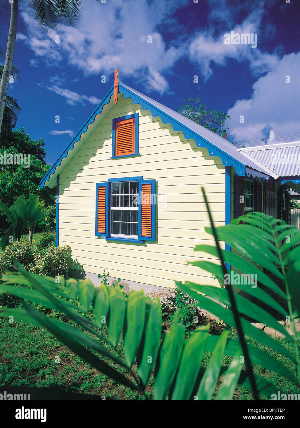 Chattel House, Barbados, Caribbean Stock Photo - Alamy