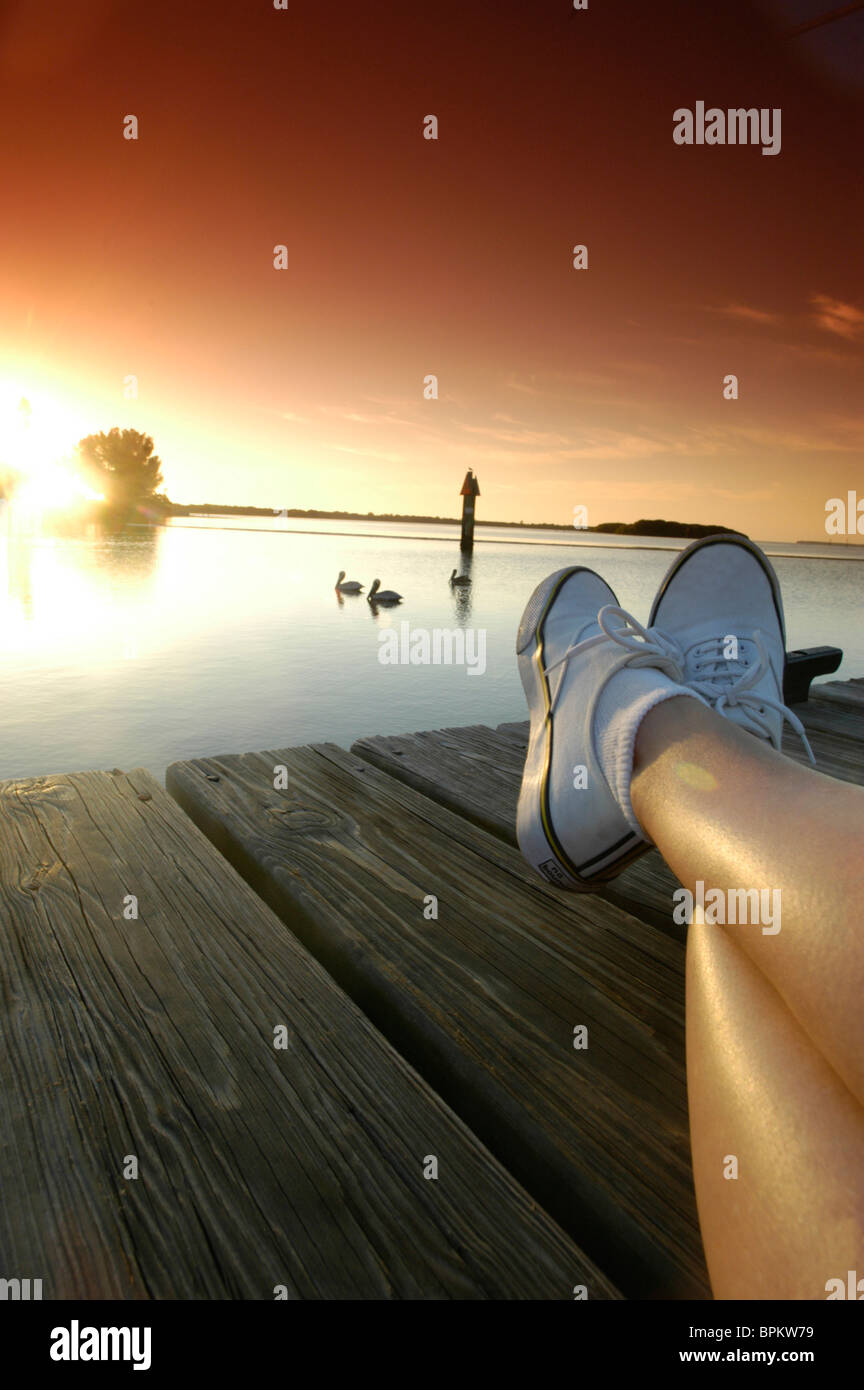 Placida Harbor, Florida, USA Stock Photo - Alamy