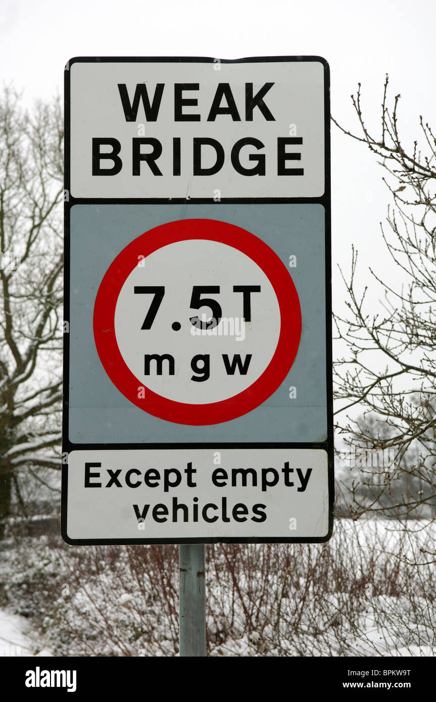 Weak Bridge High Resolution Stock Photography and Images - Alamy