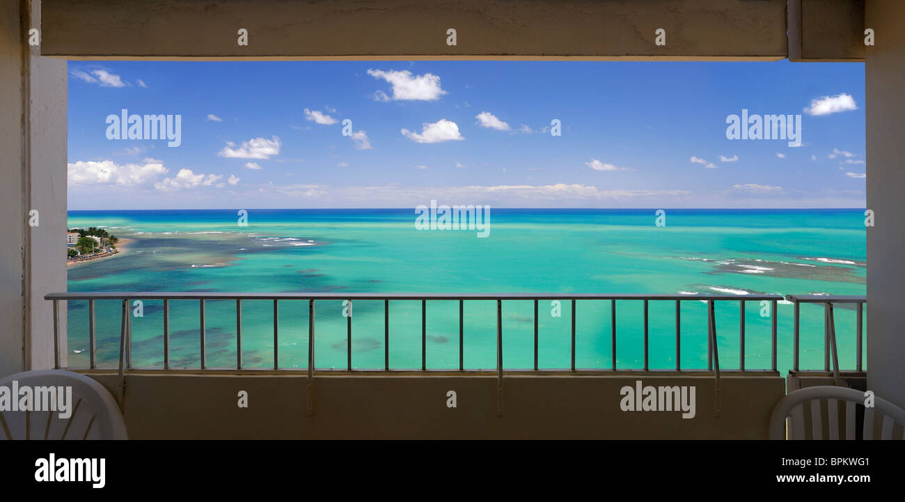 Balcony view hi-res stock photography and images - Alamy