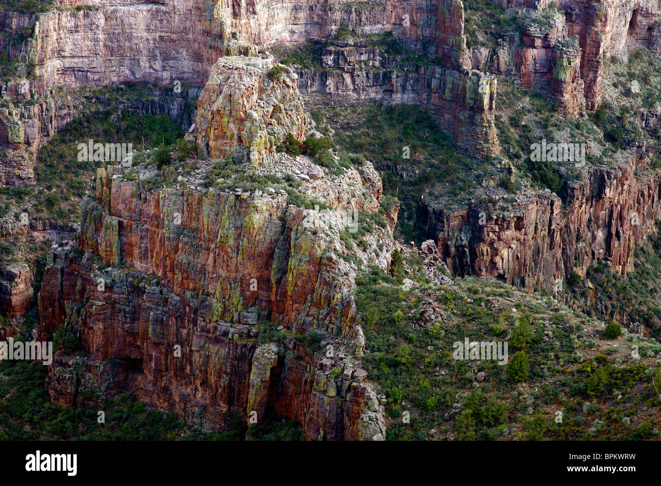 Arizona rocky canyon wall Stock Photo - Alamy