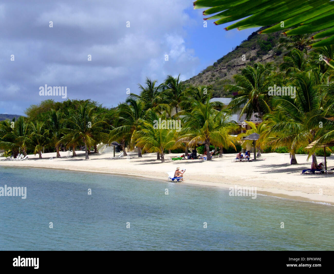 Mamora Bay, St James Club, Antigua, Caribbean Stock Photo - Alamy