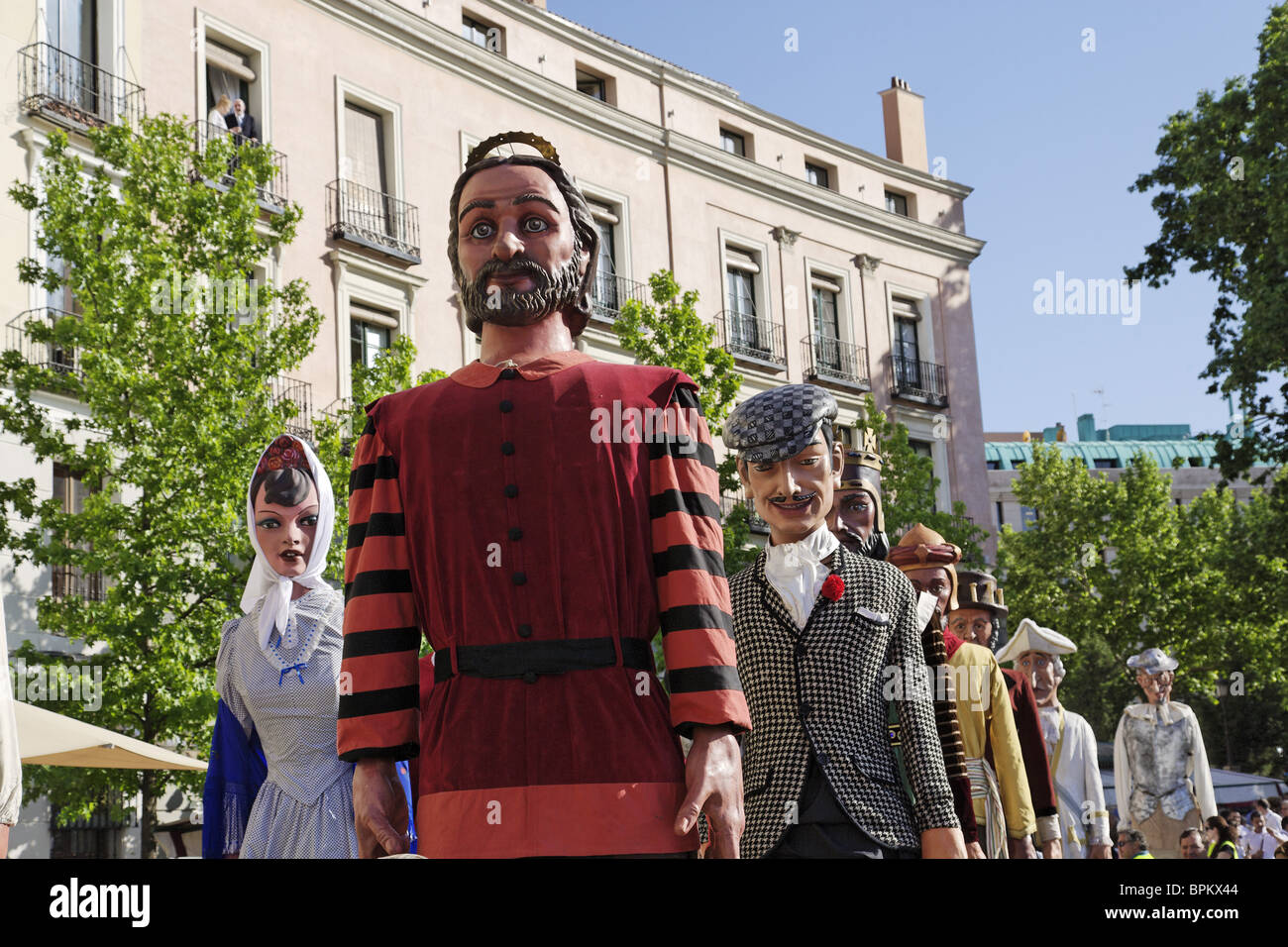 Procession, Fiestas de San Isidro Labrador, Madrid, Spain Stock Photo ...