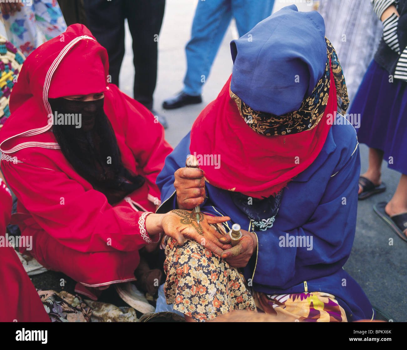 Morocco marrakech henna hi-res stock photography and images - Alamy