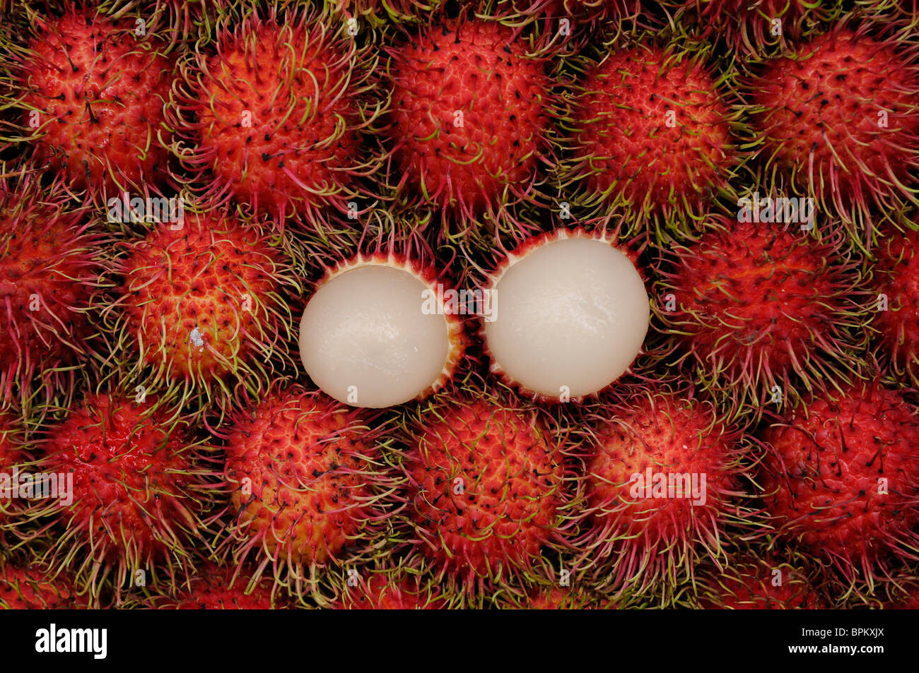 Rambutan tropical fruit hi-res stock photography and images - Alamy