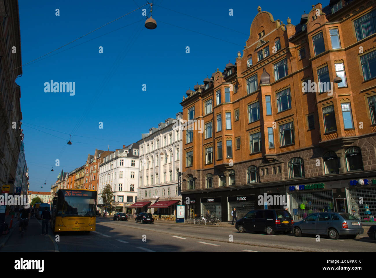Vesterbrogade street copenhagen denmark hi-res stock photography and ...