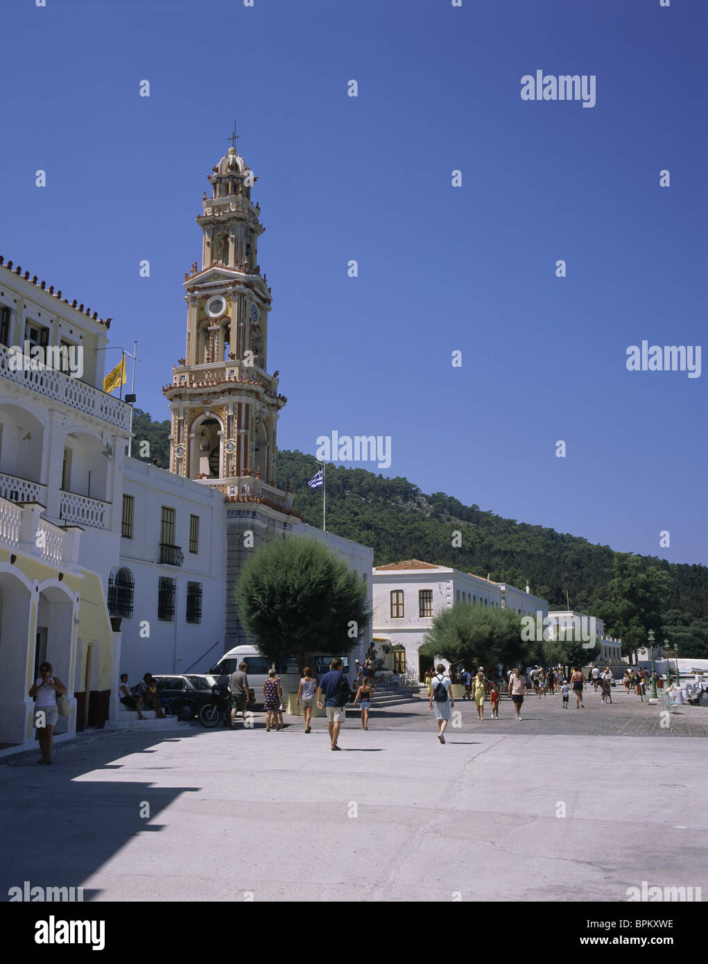 Panormitis symi greek islands hi-res stock photography and images - Alamy