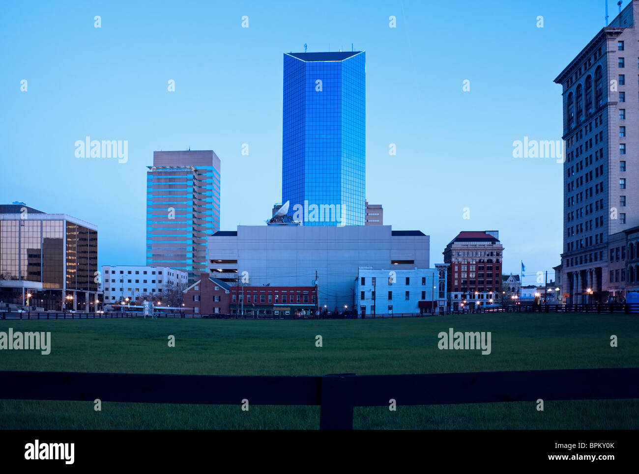 Blue morning in Lexington Stock Photo - Alamy