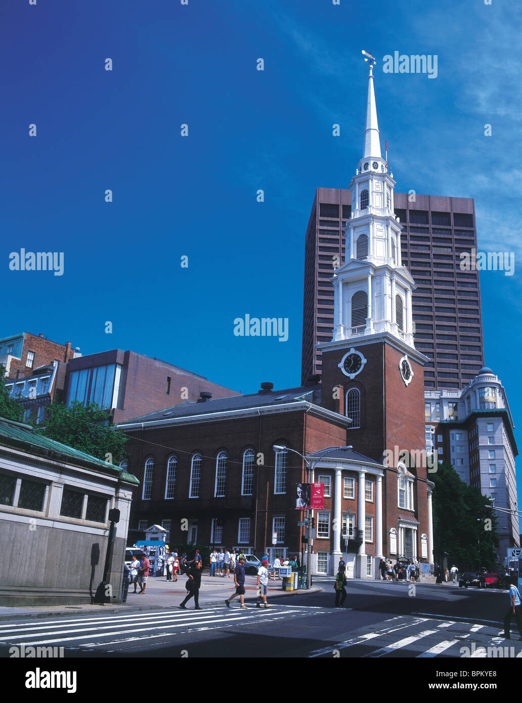 Park Street Church, Boston, Massachusetts, USA Stock Photo - Alamy