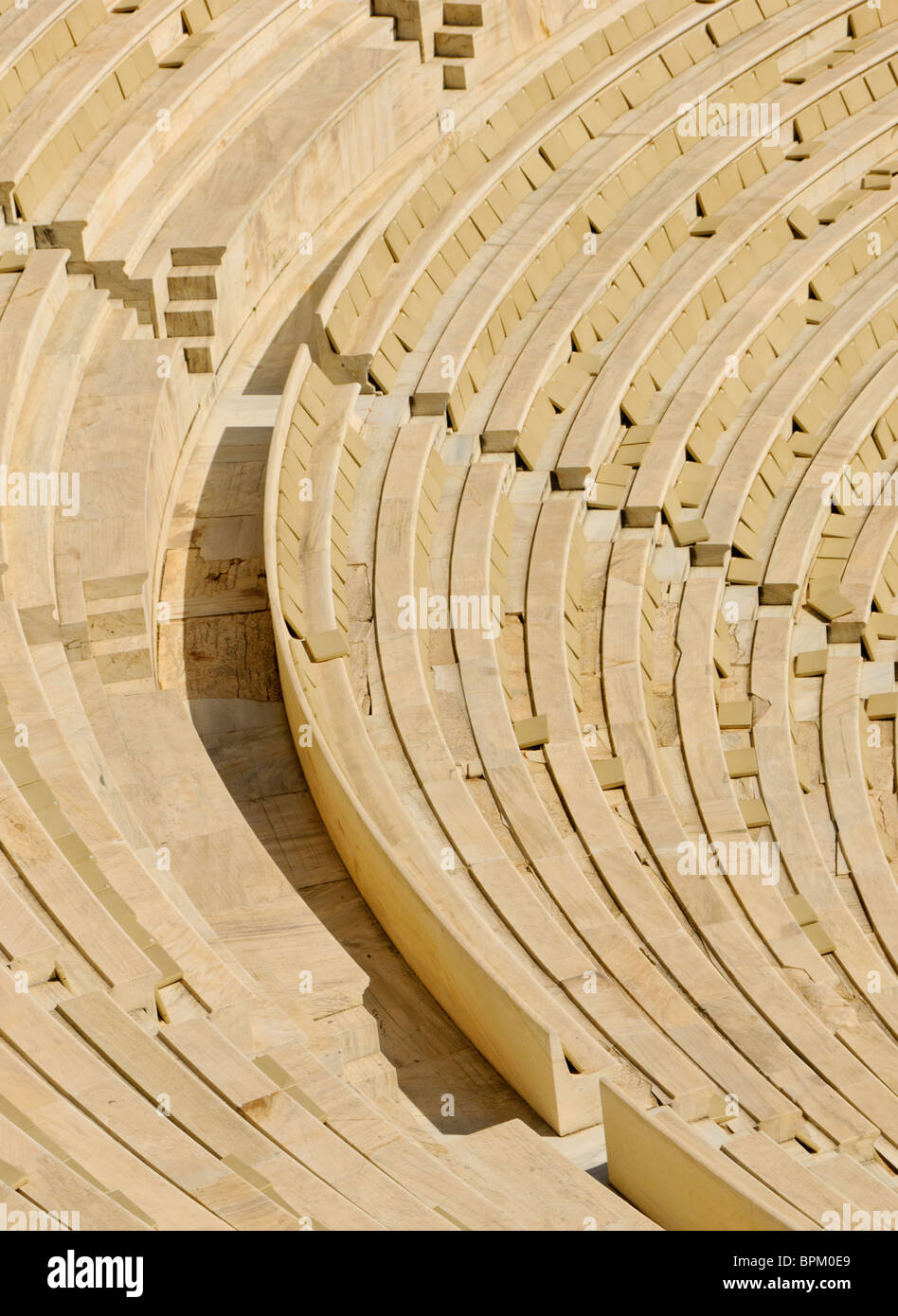 Odeon of Herodes Atticus amphitheater at the Athenian Acropolis Stock ...